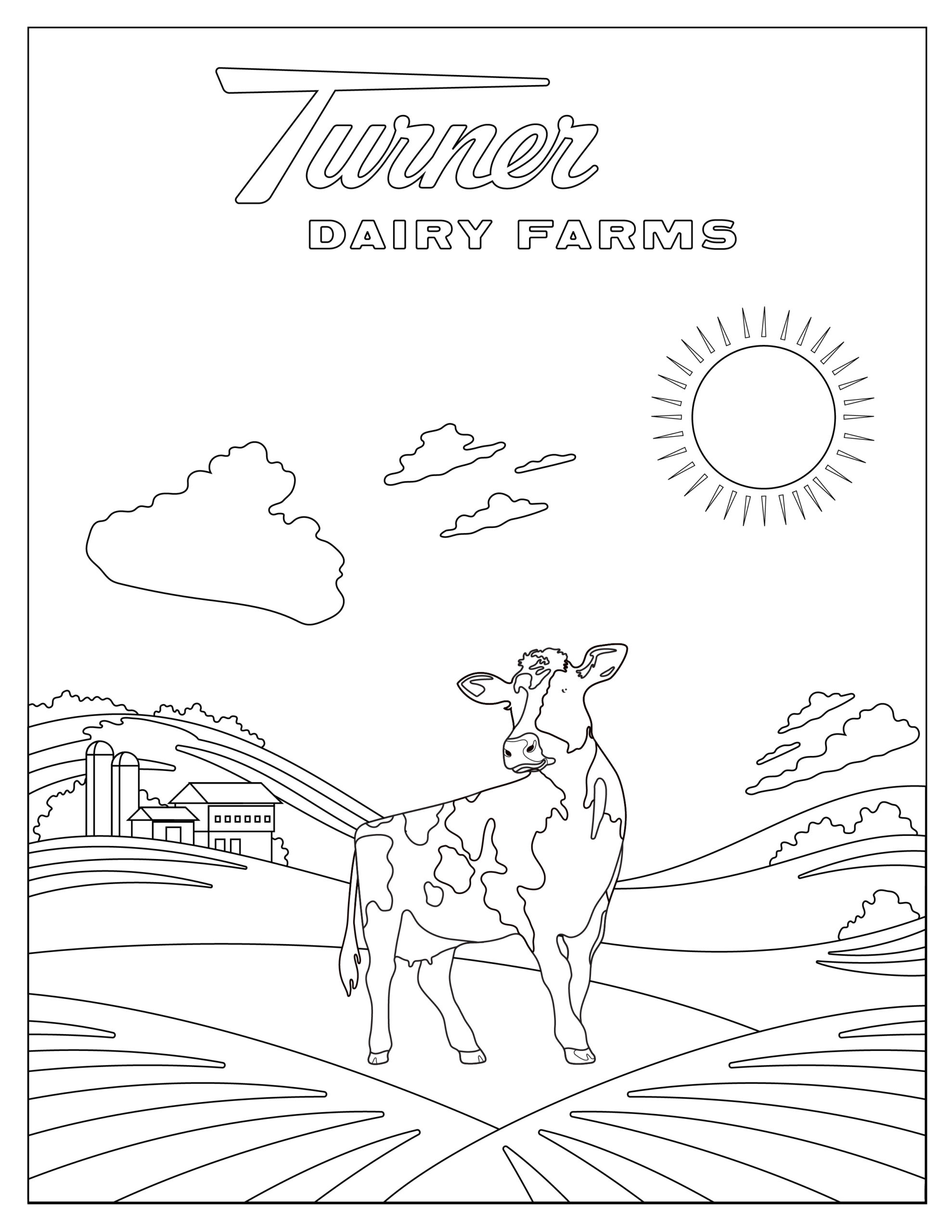 Coloring Sheet - Turner's Farm | Turner’s