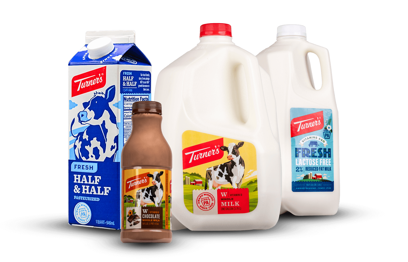 Dairy Products - Milk and Cream | Turner’s