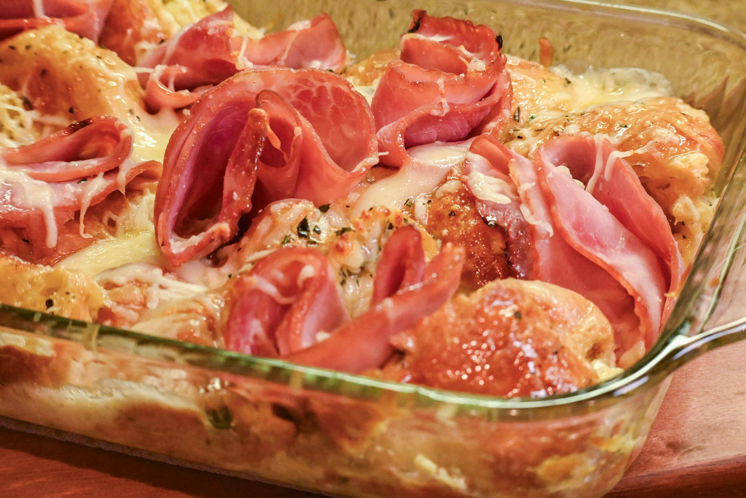 Ham Cheese Croissant Bake Recipe Turner S Dairy